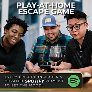 Escape Mail - Escape Room Game | Escape Room Kit, Family Escape Room Game | Ages 15+, 1-4 Players | Mail Game | DIY Escape Room | Fun Adults & Teens Mystery Game - Beginner - Episode 1