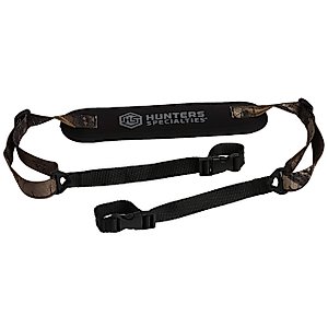 Hunters Specialties Quick Release Bow Sling - Archery Hunting Cushioned Non-Slip Neoprene Realtree Camo Bow Sling