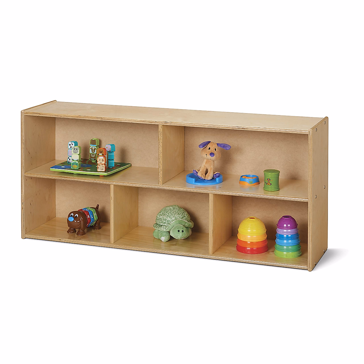YoungTime Jonti-Craft 7045YT Toddler Single Storage Unit Shelves - Kids Classroom Storage Shelf