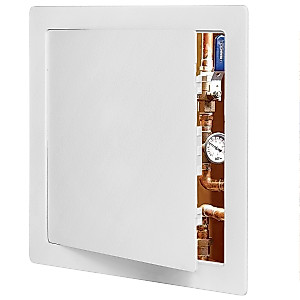 Dynasty Hardware Plastic Access Panel for Drywall, Plumbing Access Door 14inches x 14inches