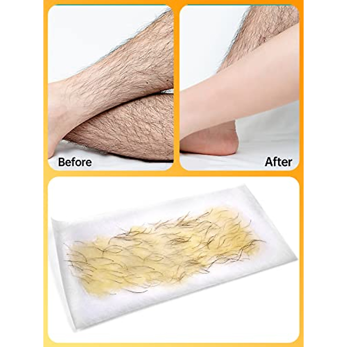 Waxer Ciker Roll On Wax Kit for Women and Men at Home Wax Roller Warmer 2 Honey Roll-On Wax Cartridge Refill Pre Wax Treatment Spray Lavender Oil Wax Remover 100 Non-Woven Wax Strips for Sensitive Skin Hair Removal Waxing Kit