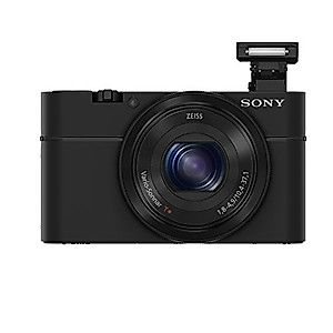 Sony RX100 20.2 MP Premium Compact Digital Camera w/ 1-inch sensor, 28-100mm ZEISS zoom lens, 3” LCD