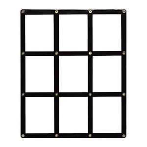 Ultra Pro 9-Card Black Frame Screwdown Card Holder