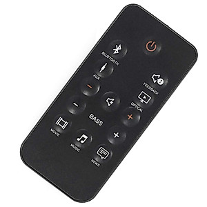 CHUNGHOP New Remote Control Compatible with JBL Cinema SoundBar SB150 Audio System Player Controller with CR2025 Battery