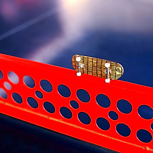 NOAHWOOD Crown LOGO Wheels iii White (ABEC-5 Bearing) + (Gift Prince Trucks) (Gift 34mm Silvery Hanger + Black Baseplate)