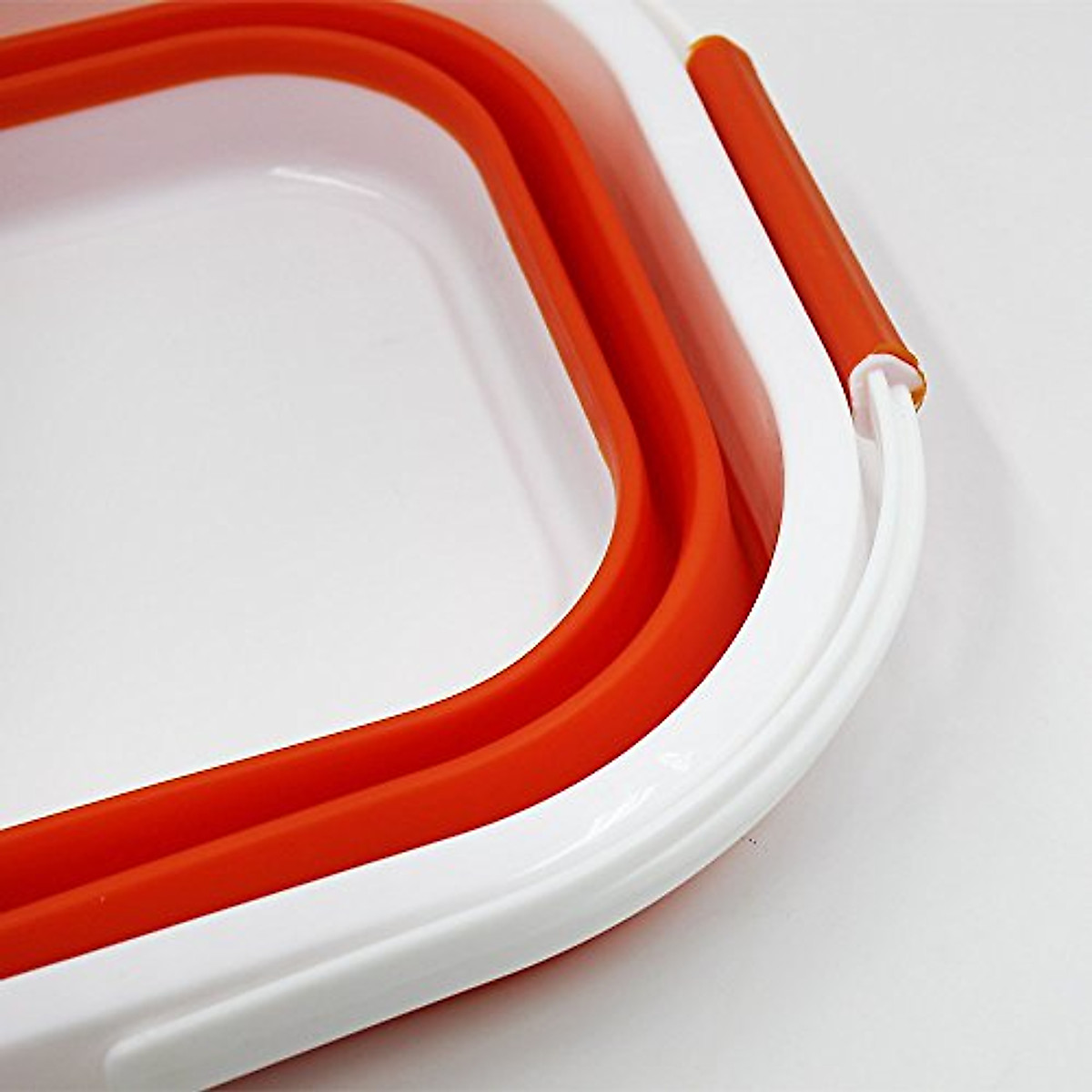 Gaorui Collapsible Laundry Basket Foldable Pop Up Storage Container Organizer Portable Washing Tub for Toys Fruits Vegetables Orange