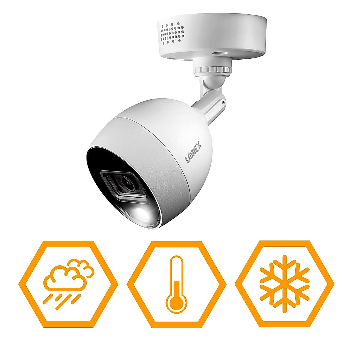 Lorex D4K2AD-82-C883 4K 8-Channel 2TB Wired DVR System with 2X Active Deterrence Bullet Cameras