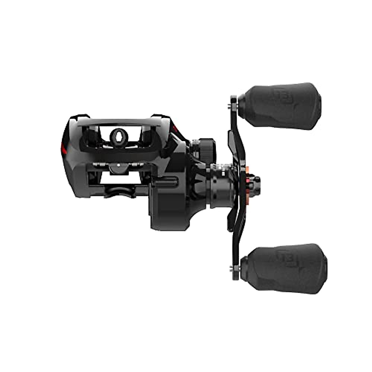 13 FISHING - Inception G2 Baitcast Reel - 5.3:1 Gear Ratio - Power Model - Left Hand Retrieve (Fresh) - ING2P-5.3-LH, Black