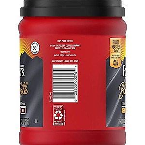 Folgers Black Silk Dark Roast Ground Coffee, 10.3 Ounces