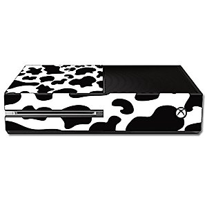 MightySkins Skin Compatible with Microsoft Xbox One - Cow Print | Protective, Durable, and Unique Vinyl Decal wrap Cover | Easy to Apply, Remove, and Change Styles | Made in The USA