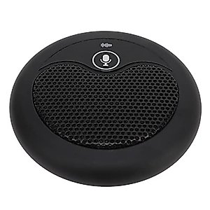 Omnidirectional Conference Microphone, Computer Microphone with USB C Port, Reduce Noise, Super Thin Meeting Microphone for Video Conference, Live Broadcast, Online Lecture