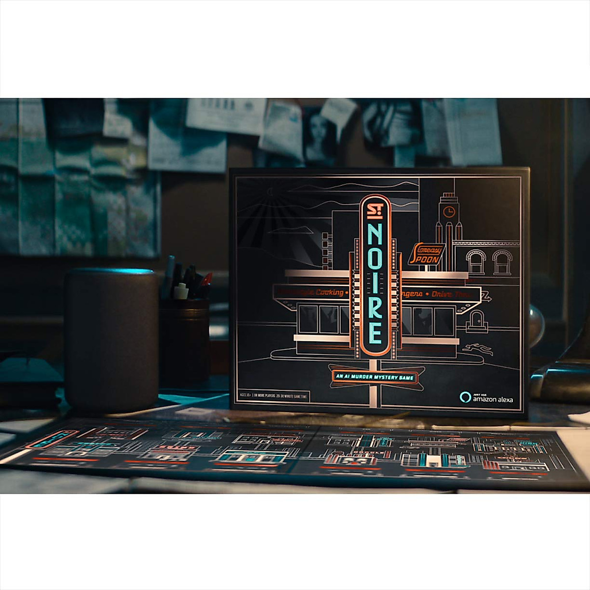 St. Noire - an Alexa Hosted Cinematic Board Game for Adults & Teens (Amazon Exclusive)