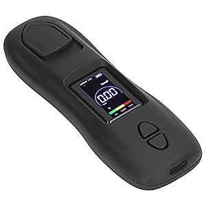 Alcohol Detector, Easy to Use Alcohol Breath Tester Detector Electrochemical Sensors Widely Used DC5V for Family Dinners for Bar Hangover