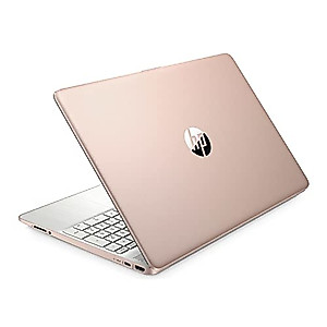 HP 15-ef2001ds 15.6" HD Touchscreen Laptop AMD Ryzen 3 5300U 2.6GHz 8GB RAM 512GB SSD Wi-Fi Bluetooth Webcam Windows 11 Home - Rose Gold(Renewed)