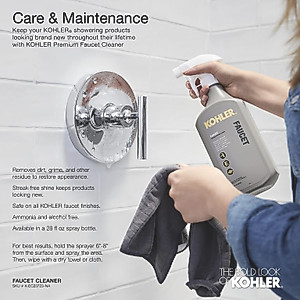 KOHLER 14519-G-BN Bancroft Single-Function Shower Head, 5-15/16" Showerhead with One Spray, 1.75 GPM, Vibrant Brushed Nickel