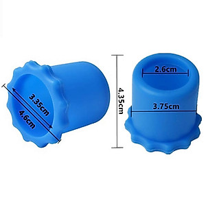 12 Pieces Shakeproof Anti-Rolling Handheld Microphone Windscreen Foam Cover & Mic Protection Silicone Ring & Bottom Rod Sleeve Holder Set for KTV Device(Color Random)