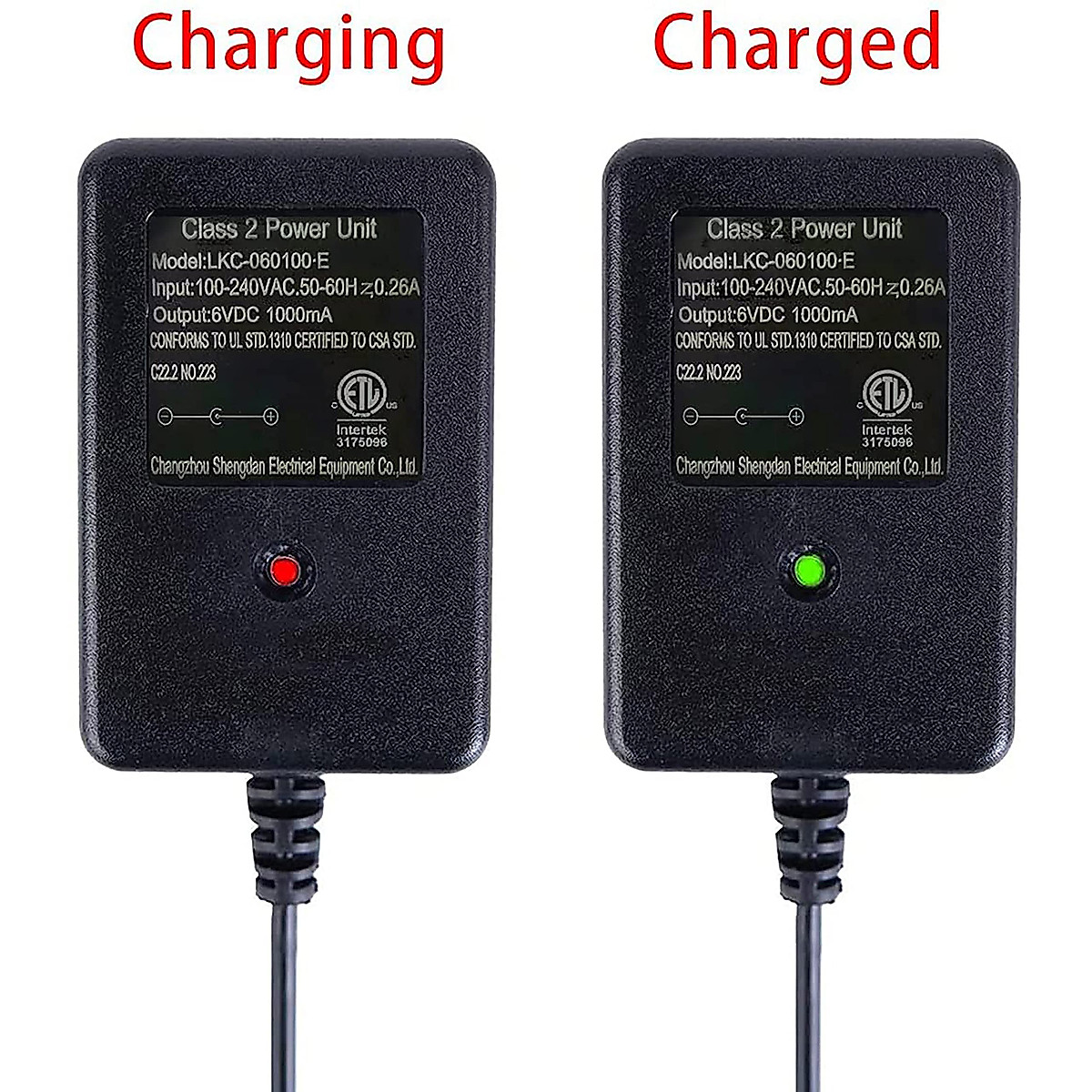 6V Battery Charger for Ride on Toys,6V Charger for Ride on Car Best Choice Products SUV Powered Accessories