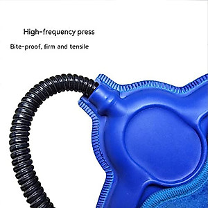 Pet Heat Pad for Cats Dogs Electric Heating Mat 40℃/104℉Constant Temperature Indoor Safety Waterproof Heated Pad Mat Bed with Chew Resistant Cord,Blue,33.5x44cm