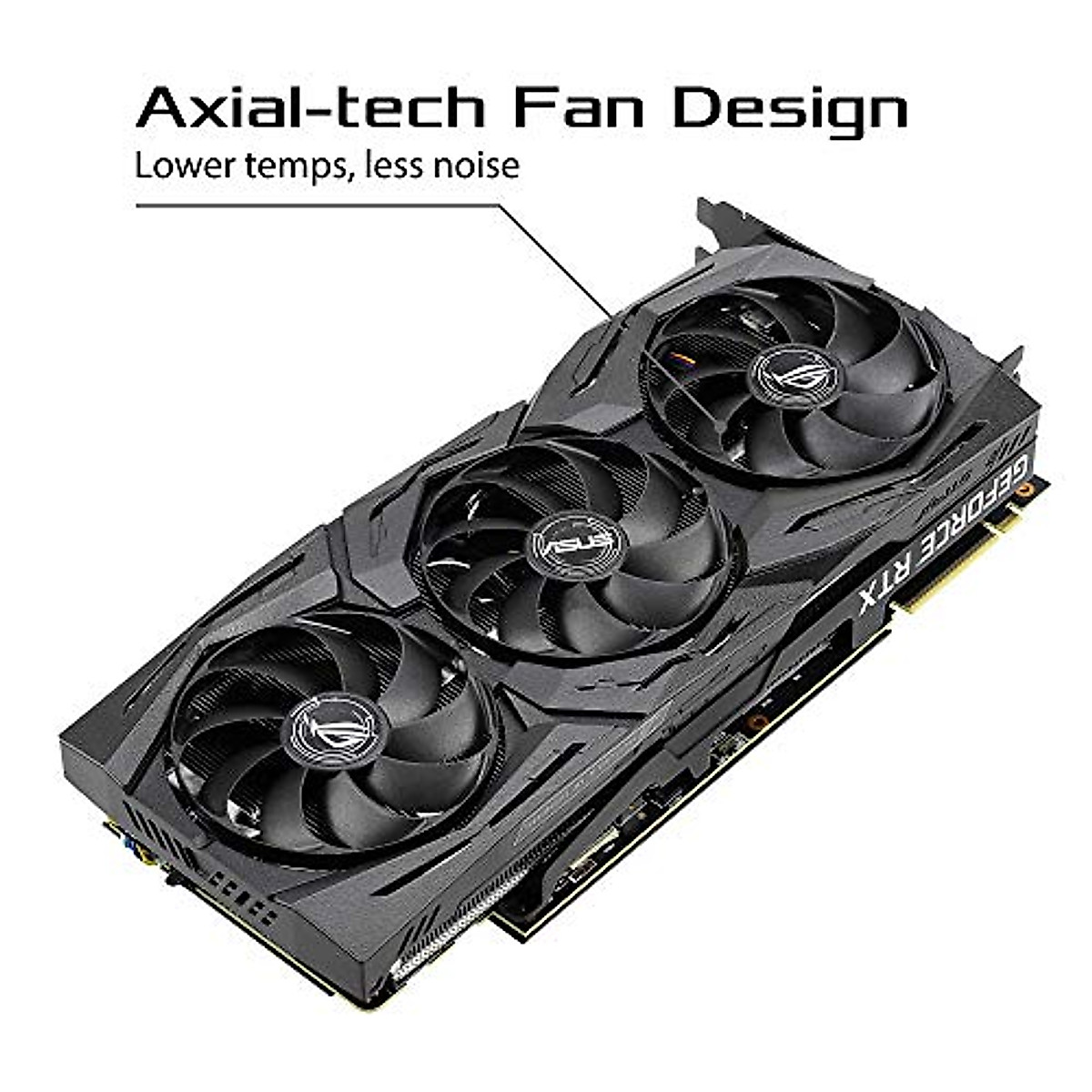 ASUS ROG Strix GeForce RTX 2080 Super Advanced Overclocked 8G GDDR6 HDMI DP 1.4 USB Type-C Gaming Graphics Card (ROG-STRIX-RTX-2080S-A8G)