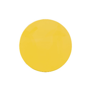 Powell Furniture Powell Round Shelf, Yellow Table