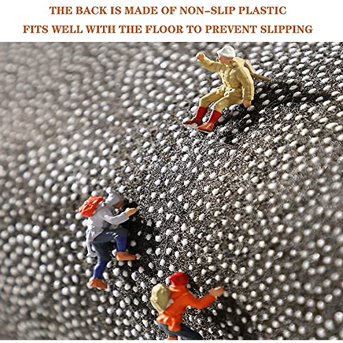 Wildlife Bear Deer Wolf Large Area Rugs for Bedroom, Carpet for Teen Kids Adult Room Decor Indoor Area Rugs Yoga Mat with Quick Dry Anti-Slip Rubber, Washable Living Room Sofa Floor Mat Door Mat