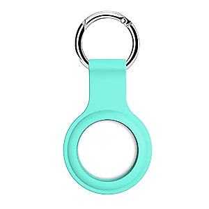 Shusuen Protective Case for Airtag Protective Cover Anti-Scratch Lightweight Protector Case Silicone Carrying Case Protective Skin Cover Tracker Accessories Accessories for Airtags