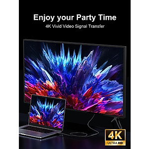 USB C Extension Cable 10FT,USB 3.1 10gbps Male to Female Type C 5A PD100W Fast Charging Cable 4K Video Compatible with Switch,MacBook Pro/Air,iPad Pro,Dell XPS,Surface Book,PSVR2,USB C Hub,iPhone 15