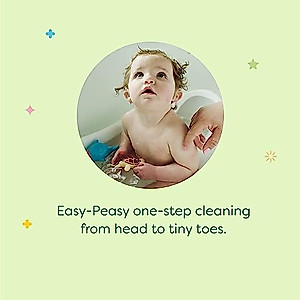 Babyganics Baby Shampoo + Body Wash Pump Bottle, Orange Blossom, Non-Allergenic and Tear-Free, 16 Fl Oz (Pack of 3), Packaging May Vary