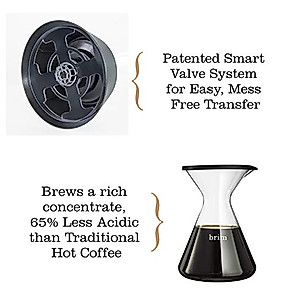 Brim Smart Valve Cold Brew Coffee Maker