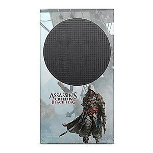 Head Case Designs Officially Licensed Assassin's Creed Edward Kenway Key Art Black Flag Graphics Matte Vinyl Sticker Gaming Skin Decal Cover Compatible With Xbox Series S Console and Controller Bundle