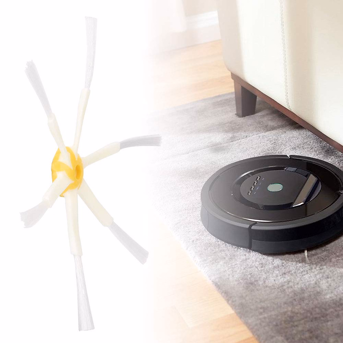 Mumusuki Upgraded Side Brushes Replacement Parts for IROBOT 500 600 700 Series