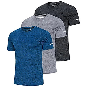 MAGCOMSEN Dryfit Shirts Mens T Shirts for Men Short Sleeve Shirts Athletic Shirts for Men Fishing Shirts Summer Top Tee Running T Shirt Gym Shirts for Men