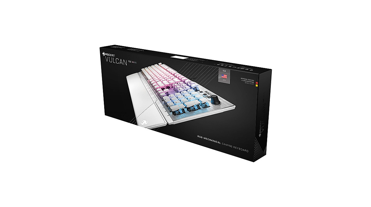 ROCCAT Vulcan 122 Mechanical PC Tactile Gaming Keyboard, Titan Switch ...