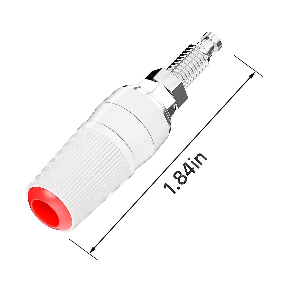 Goupchn High Current 5mm Banana Female Socket Binding Post Terminal Connector Adapter 10PCS for Amplifier Speaker