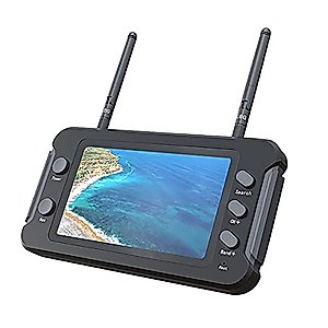 SoloGood FPV Monitor 4.3inch with DVR 5.8Ghz 40CH 800 x 480 IPS Drone Receiver Monitor Built in Battery for FPV Drone RC Cars