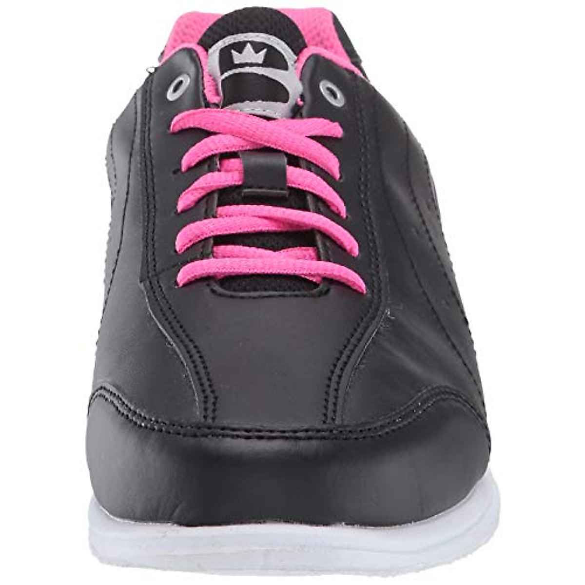 Brunswick Ladies Mystic Bowling Shoes- Black/Pink 6 1/2, 6.5