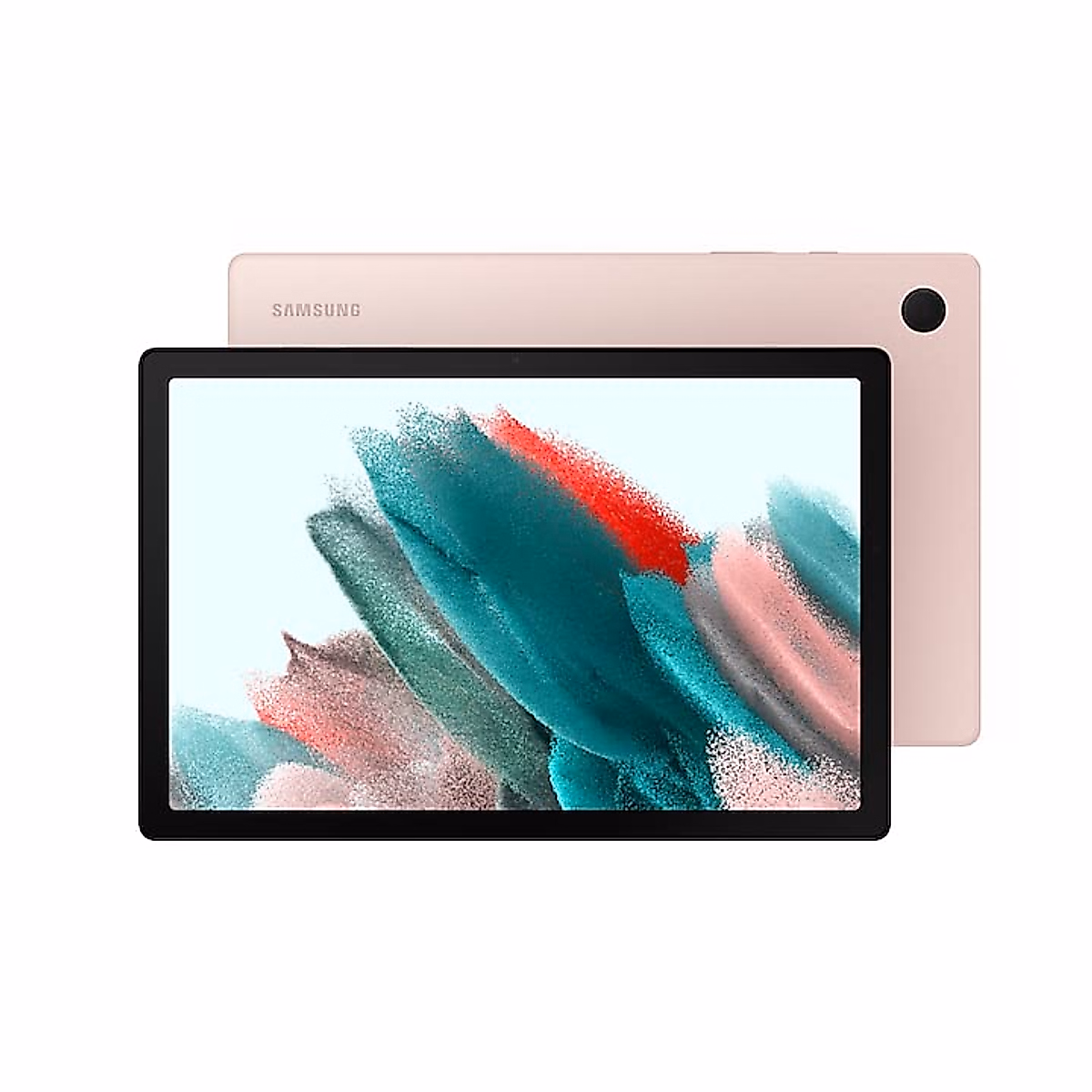 Samsung Galaxy Tab A8 2022 WiFi 10.5 inch 7040 mAh 8MP SM-X200 International Version Dual Camera (w/Fast Car Charger Bundle) (Pink Gold, 64GB + 4GB) (Renewed)