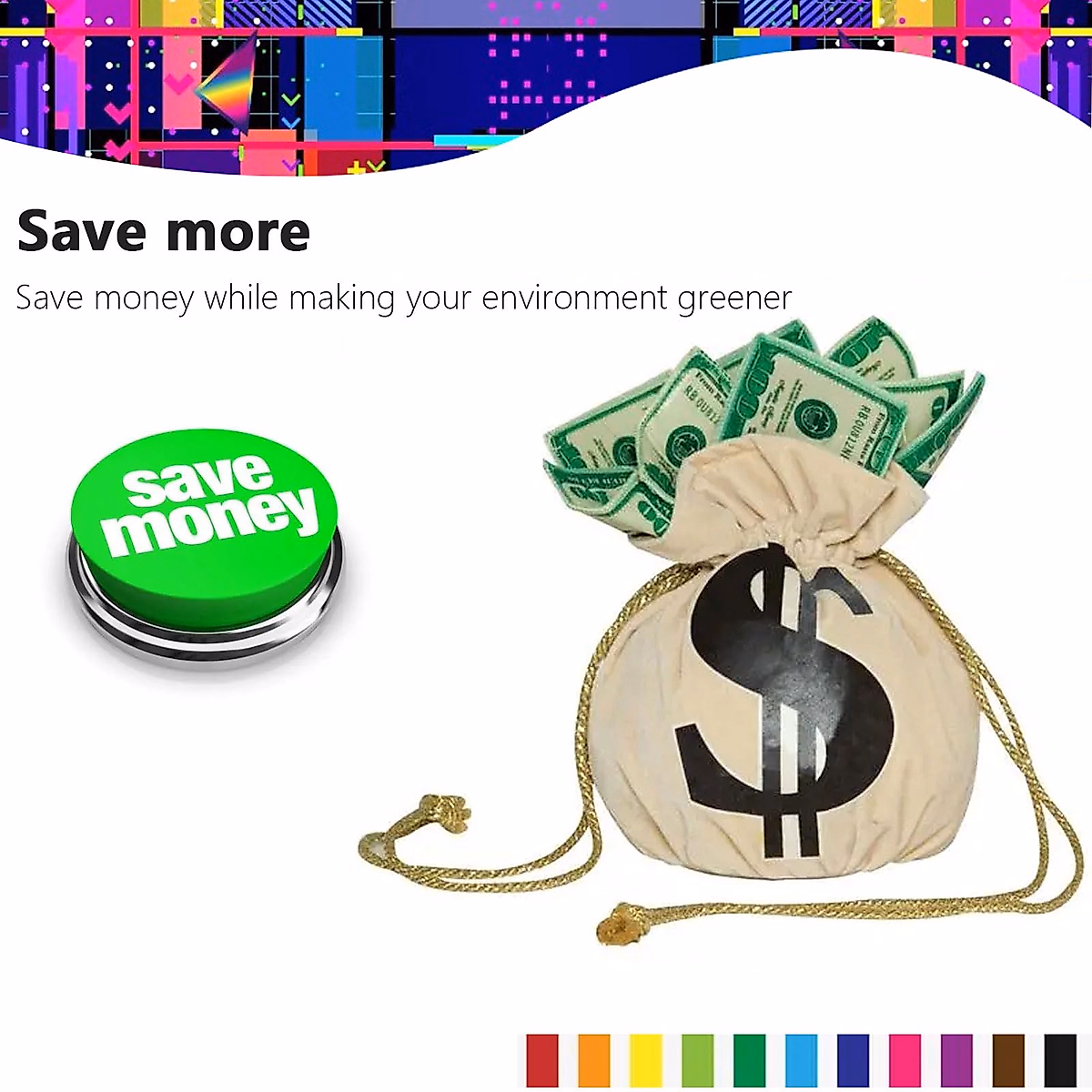 206A Black Magenta Toner Cartridge Compatible for HP Color Pro MFP M283fdw M283cdw M283 M255 M255dw M282nw Compatible with Original Toner Cartridge 206X W2113A