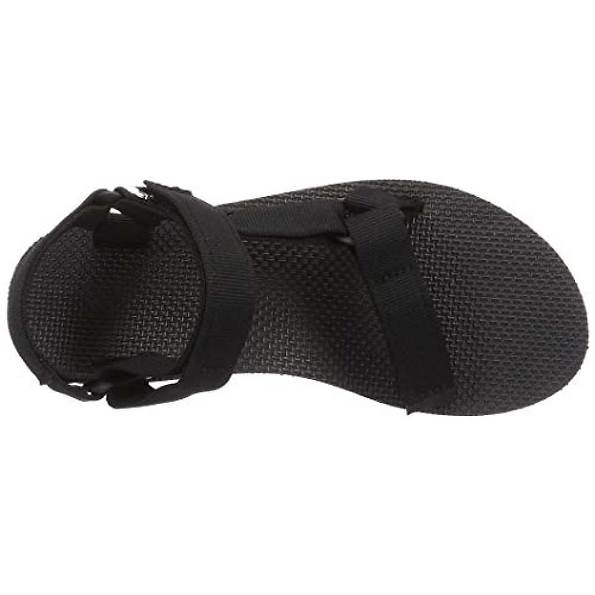 Teva Women's Flatform Universal Platform Sandal, Black, 10 M US