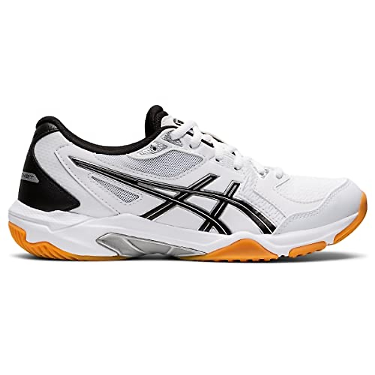 ASICS Women's Gel-Rocket 10 Indoor Sport Shoes, 10, White/Black