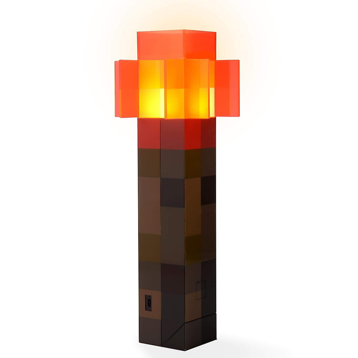 Minecraft Toys Redstone Torch 12.6 Inch LED Lamp | USB Rechargeable For Nightlight, Costume Cosplay, Roleplay