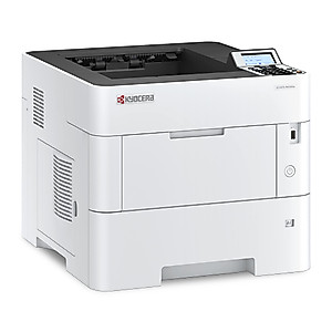 Kyocera ECOSYS PA5500x Monochrome Laser Printer, 57 ppm, 600 x 600 dpi and Up to Fine 1200 dpi, 600 Sheet Tray, 100 Sheet MPT, Duplex, 5 Line LCD w/Hard Key Panel, Gigabit Ethernet, USB, 512 MB
