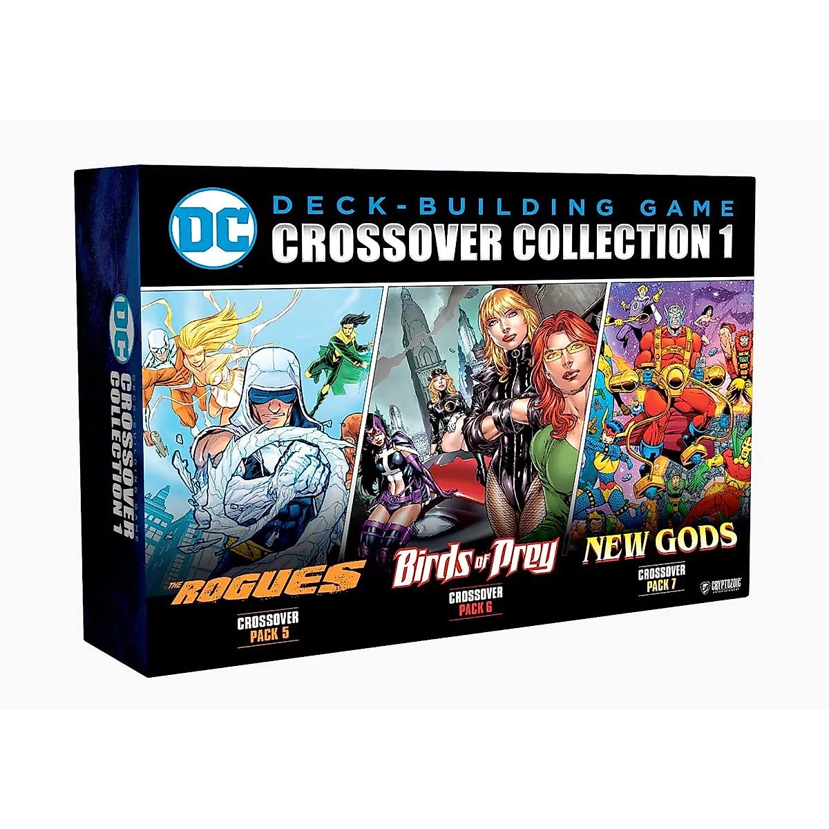 Cryptozoic Entertainment: DC Deck-Building Game: Crossover Collection 1 Expansion- Deck Building Card Game, Ages 14+ Multi