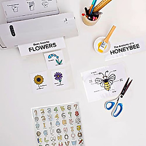 Xilion Laminating Sheets 3 Mil Clear Thermal Laminating Pouches, 8.9 x 11.4-Inch, Letter Size Sheet, 200-Pack