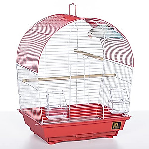 Prevue Pet Products South Beach Dome Top Bird Cage, Coral (SP50100)