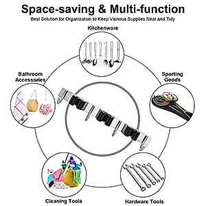 Favbal Wall Mounted Broom Mop Holder