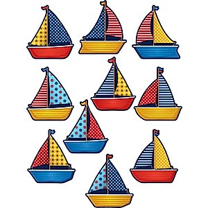 Teacher Created Resources Sailboats Accents (5656)
