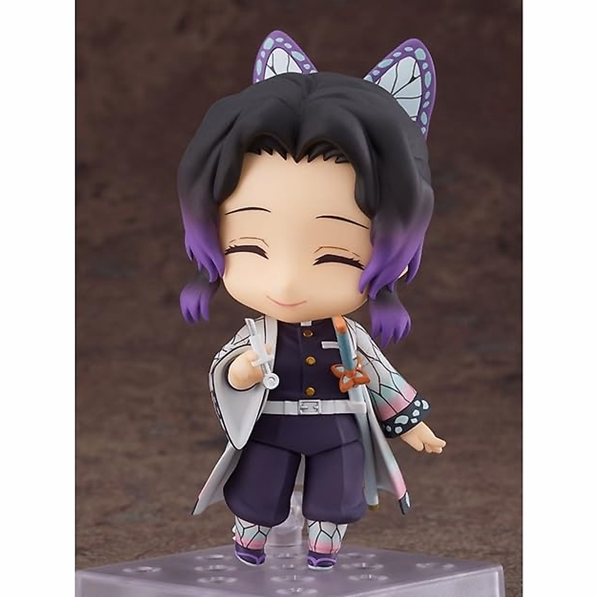 Good Smile Demon Slayer: Kimetsu no Yaiba Shinobu Kocho Nendoroid Action Figure, Multicolor
