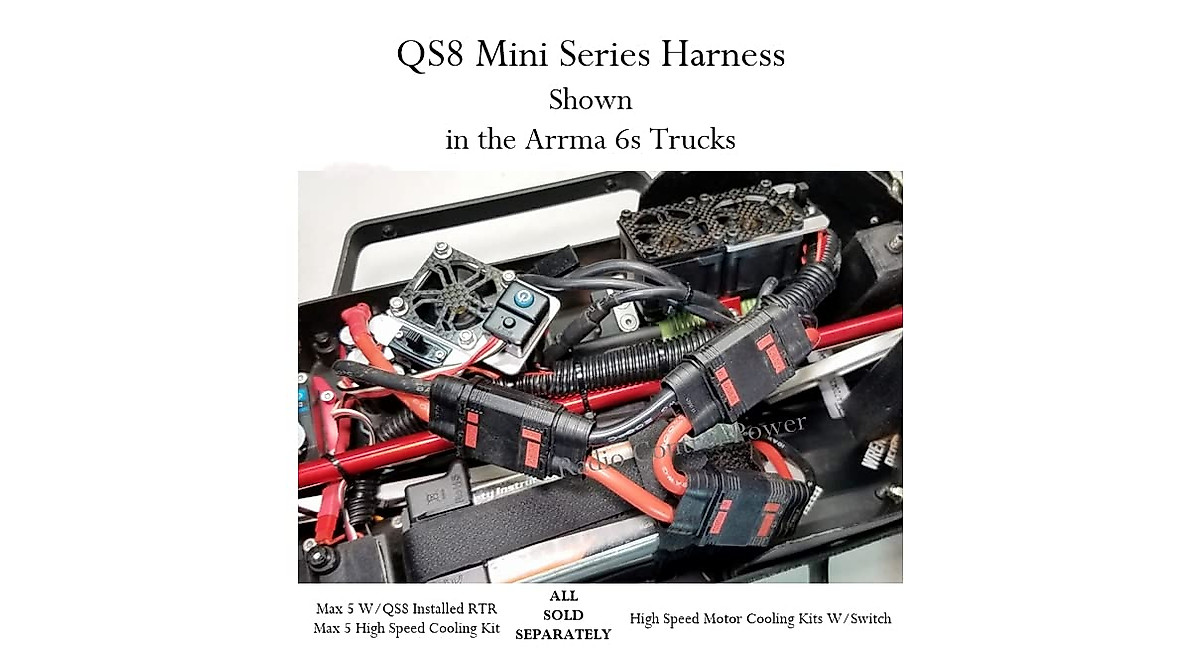 RCP-QS8 Mini Series Harness 8 AWG - High-Current Power Splitter