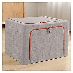 LSDJGDDE Car Trunk Organizer Fabric Storage Box Foldable Clothes Bag Storage Cabinet Toolbox ( Color : A , Size : 40*30*20CM )